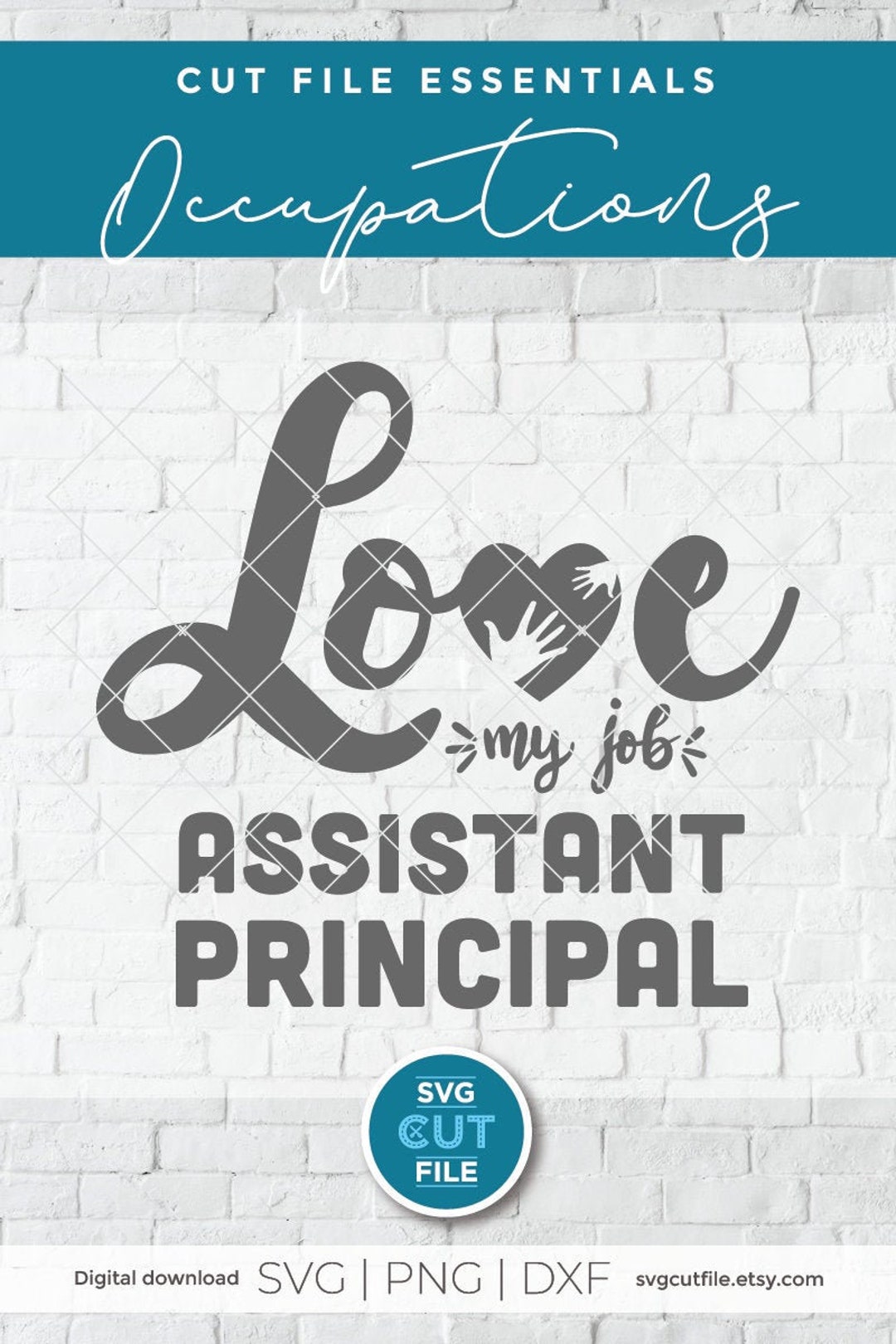 Assistant Principal Svg, Vice Principal Svg, Love My Job, Middle School ...