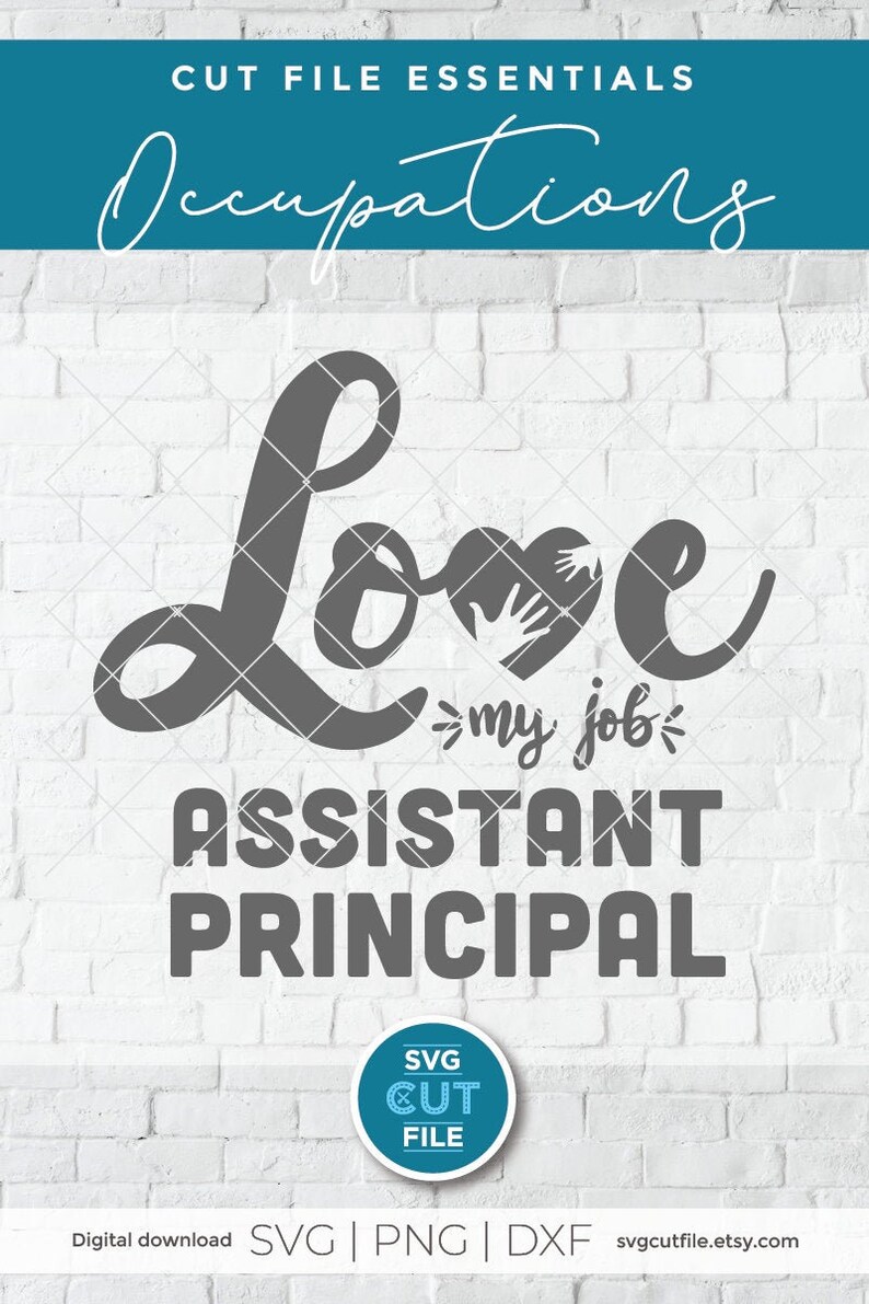 Assistant Principal Svg, Vice Principal Svg, Love My Job, Middle School ...