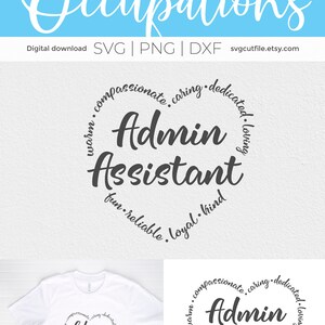 Admin Svg, Admin Assistant Svg, Receptionist Svg, Secretary Svg, Office ...