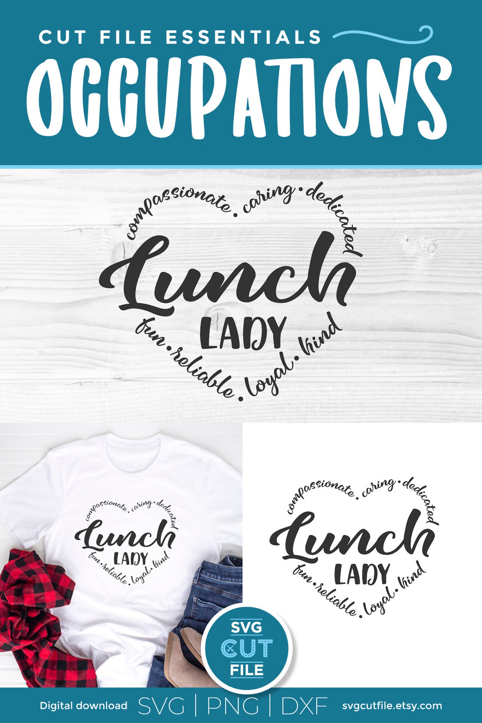 Lunch Lady Svg Lunchlady Svg Cafeteria Worker Lunch Team - Etsy