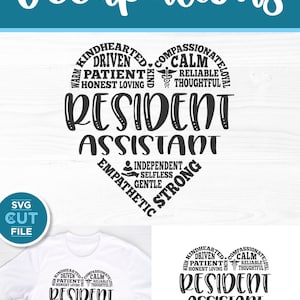 Resident Assistant Svg, Ra Svg, Care Partner Svg, Essential Ra Svg ...