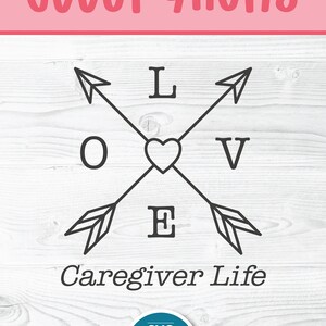 Caregiver Svg, Care Giver Appreciation Svg, Love Life, Nurse, Home Care ...