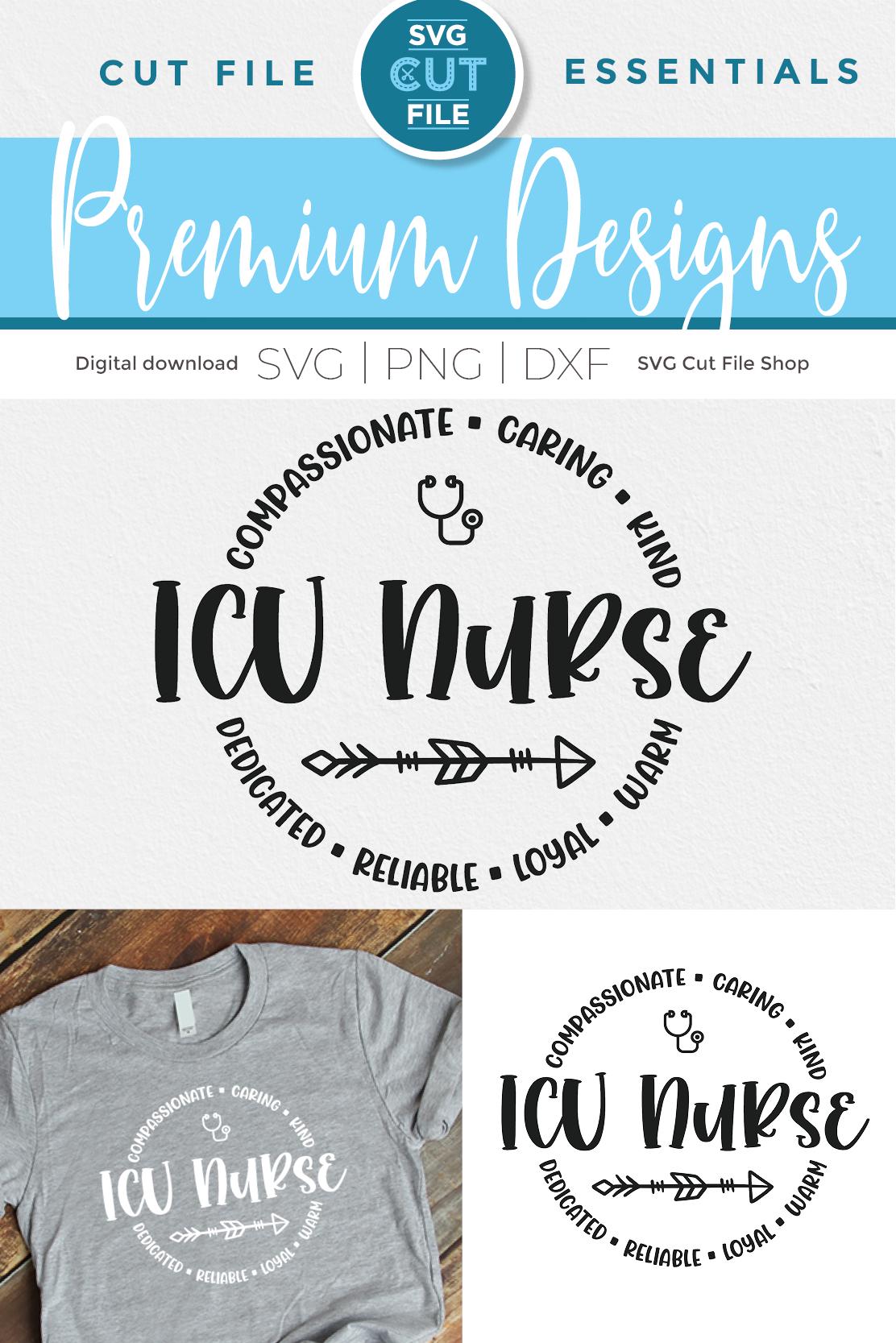 ICU Nurse Svg, Intensive Care Unit Nurse Svg, Icu Rn Svg, Nursing Svg ...