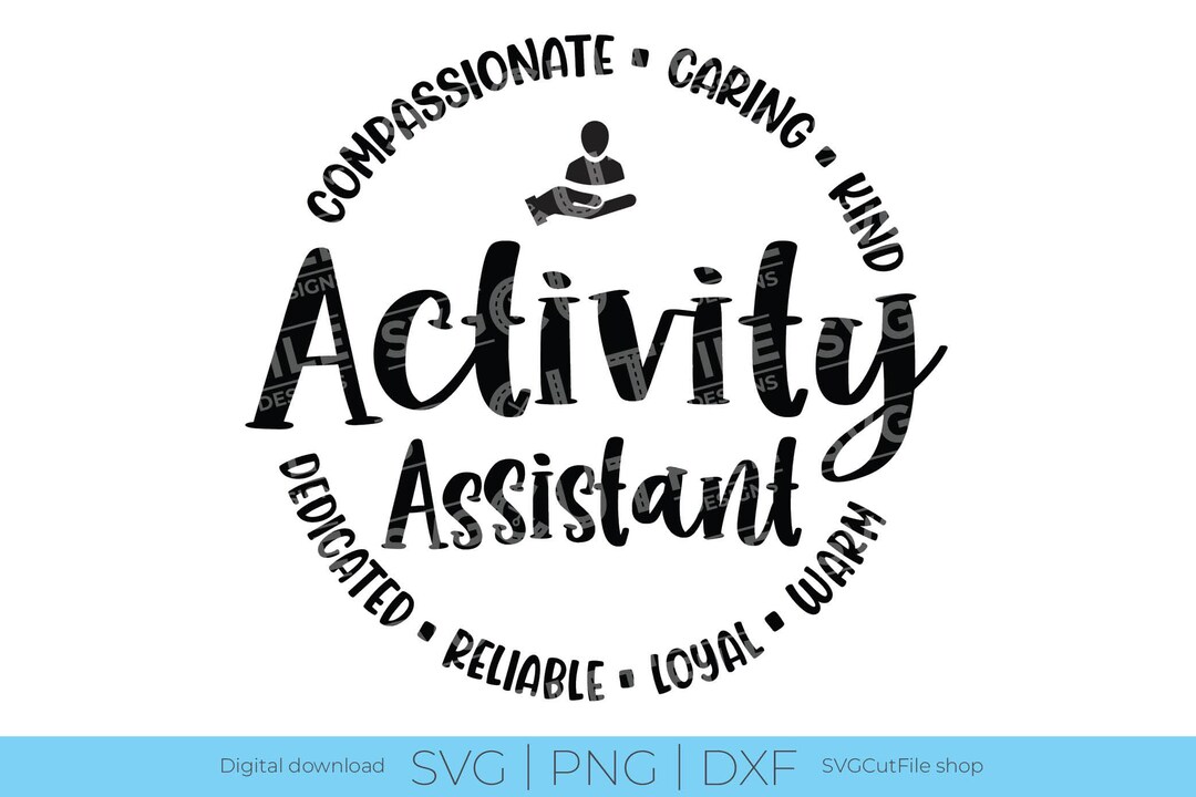 Activity Assistant Svg, Assistant Svg, Appreciation Svg, Activity ...
