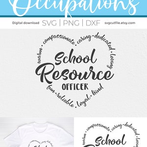School Resource Officer Svg, Sro Svg, Security Svg, Safety Svg ...
