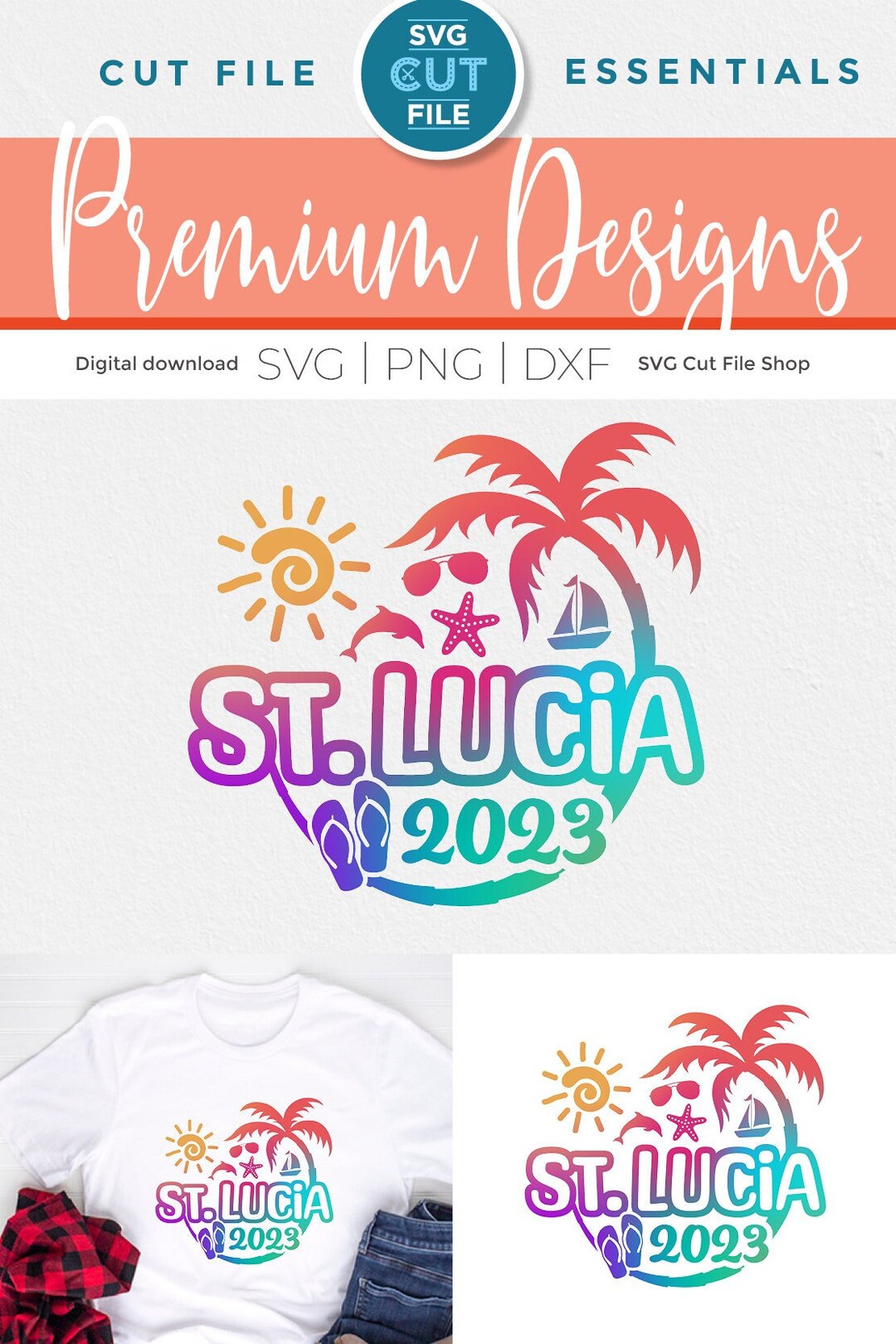 St. Lucia SVG St. Lucia Vacation 2023 Svg St. Lucia PNG - Etsy Ireland