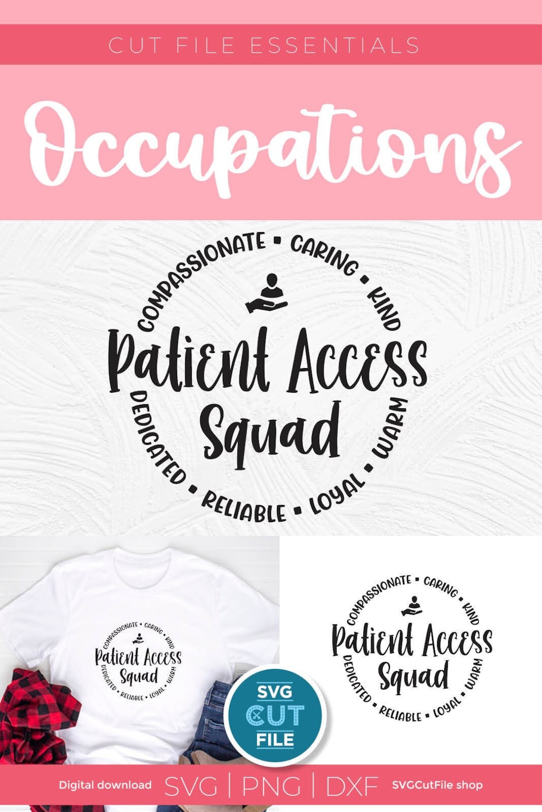 Patient Access Squad Svg, Representative, Specialist, Healthcare Worker ...