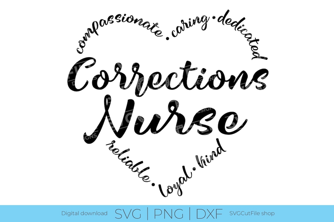 Corrections Nurse Svg, Correctional Nurse Svg, Corrections Svg, Nurse ...