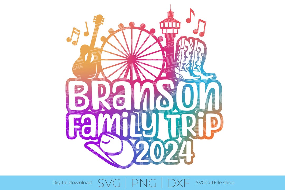 Branson Svg, Branson MO Svg, Branson Family Trip, Png for Sublimation ...