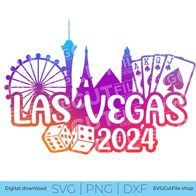 Vegas Svg - Etsy