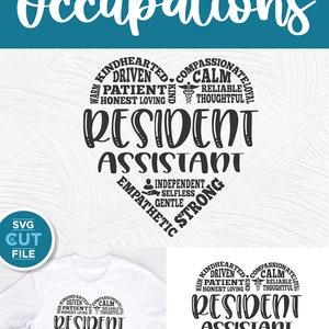 Resident Assistant Svg, Ra Svg, Care Partner Svg, Essential Ra Svg ...