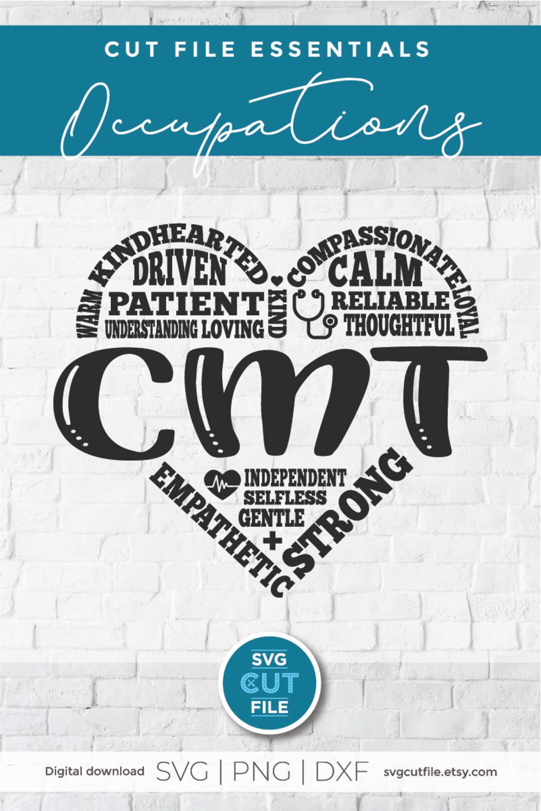 Certified Medical Tech Svg, CMT Svg, CMT Life, Medical Technician ...