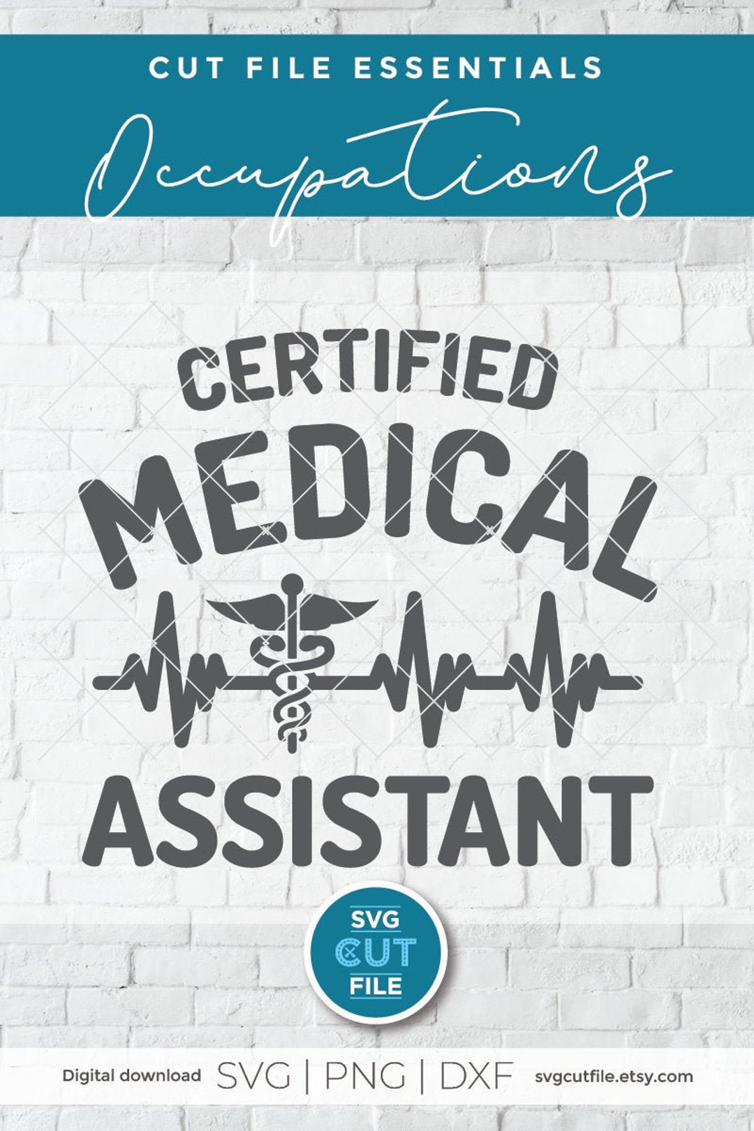Certified Medical Assistant Svg, CMA Svg, Caduceus Svg, CMA Life, CMA ...