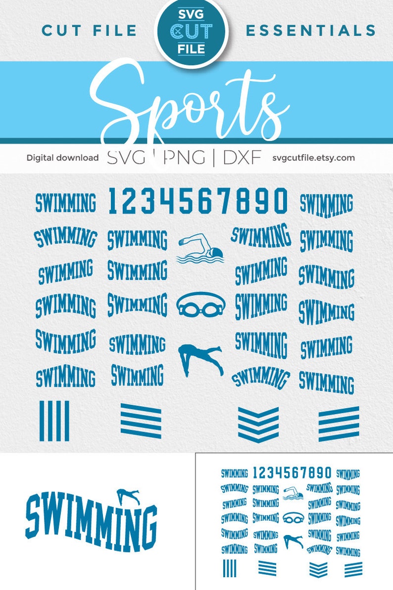 Swimming Svg, Swim Team Svg, Swimming Cut File, Swim Svg, Swimmer Svg ...