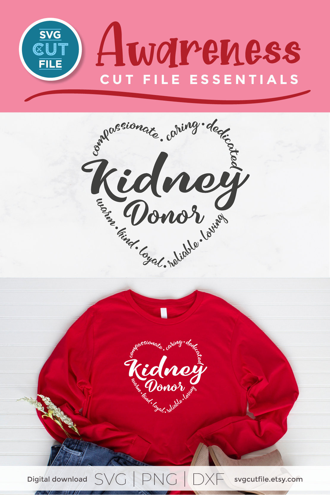 Kidney Donor Svg Kidney Donation Svg Heart Svg Kidney | Etsy