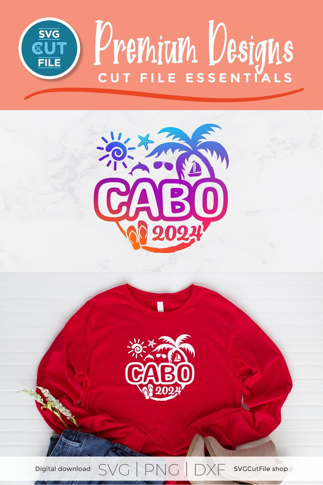 Cabo SVG, Cabo Vacation, 2024 Svg, Cabo Mexico PNG, Png for Sublimation ...