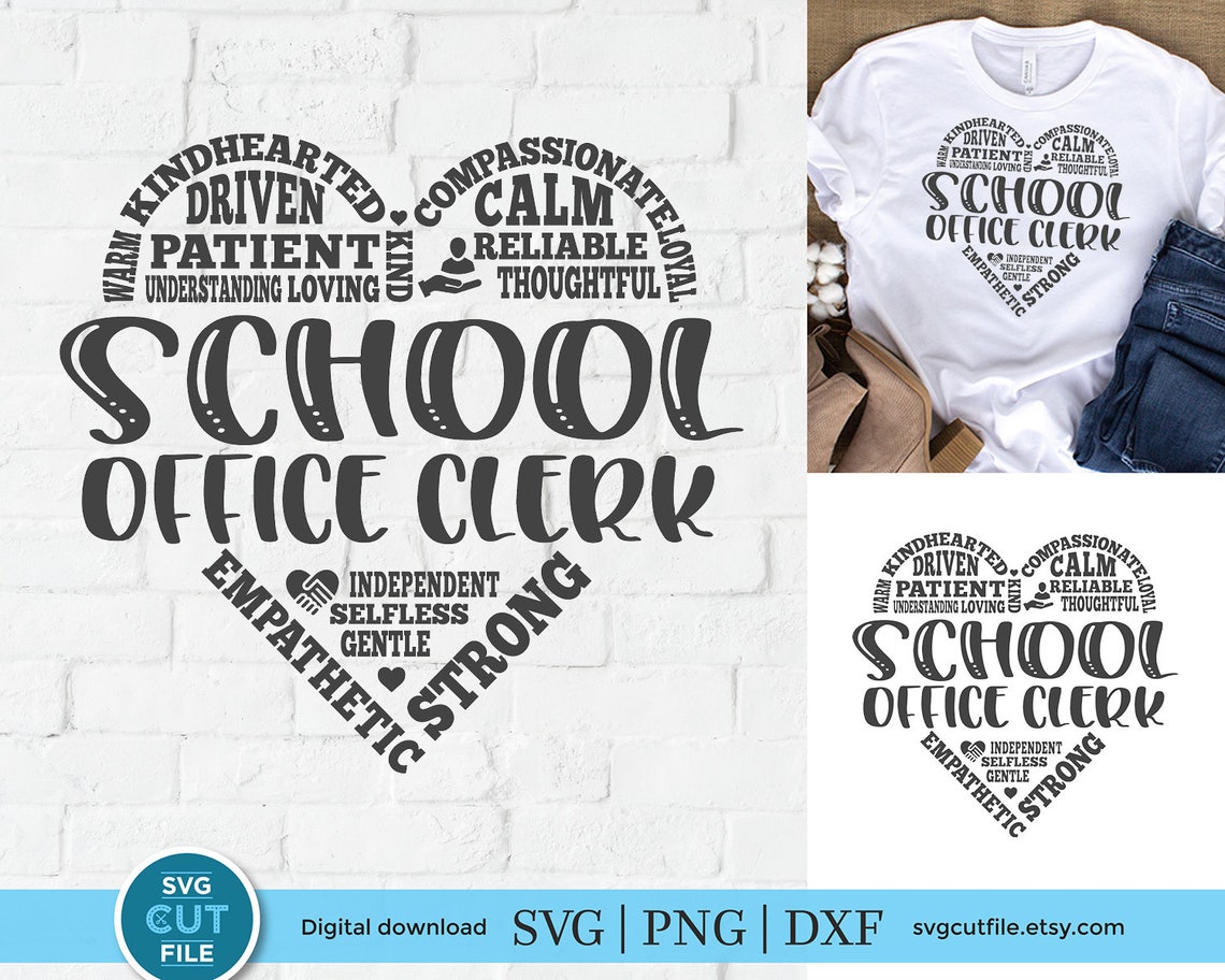 School office clerk svg office clerk svg secretary svg | Etsy