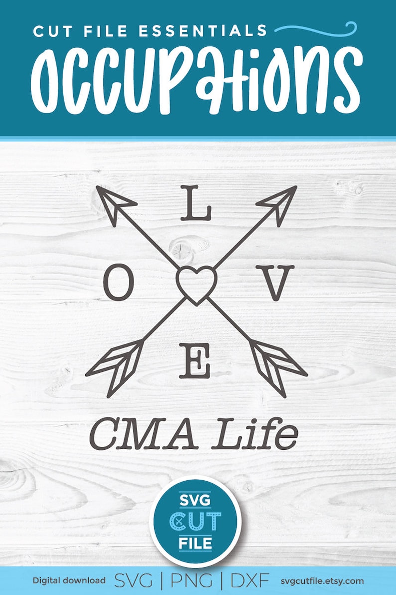 Certified Medical Assistant Svg CMA Svg CMA Life Medical - Etsy