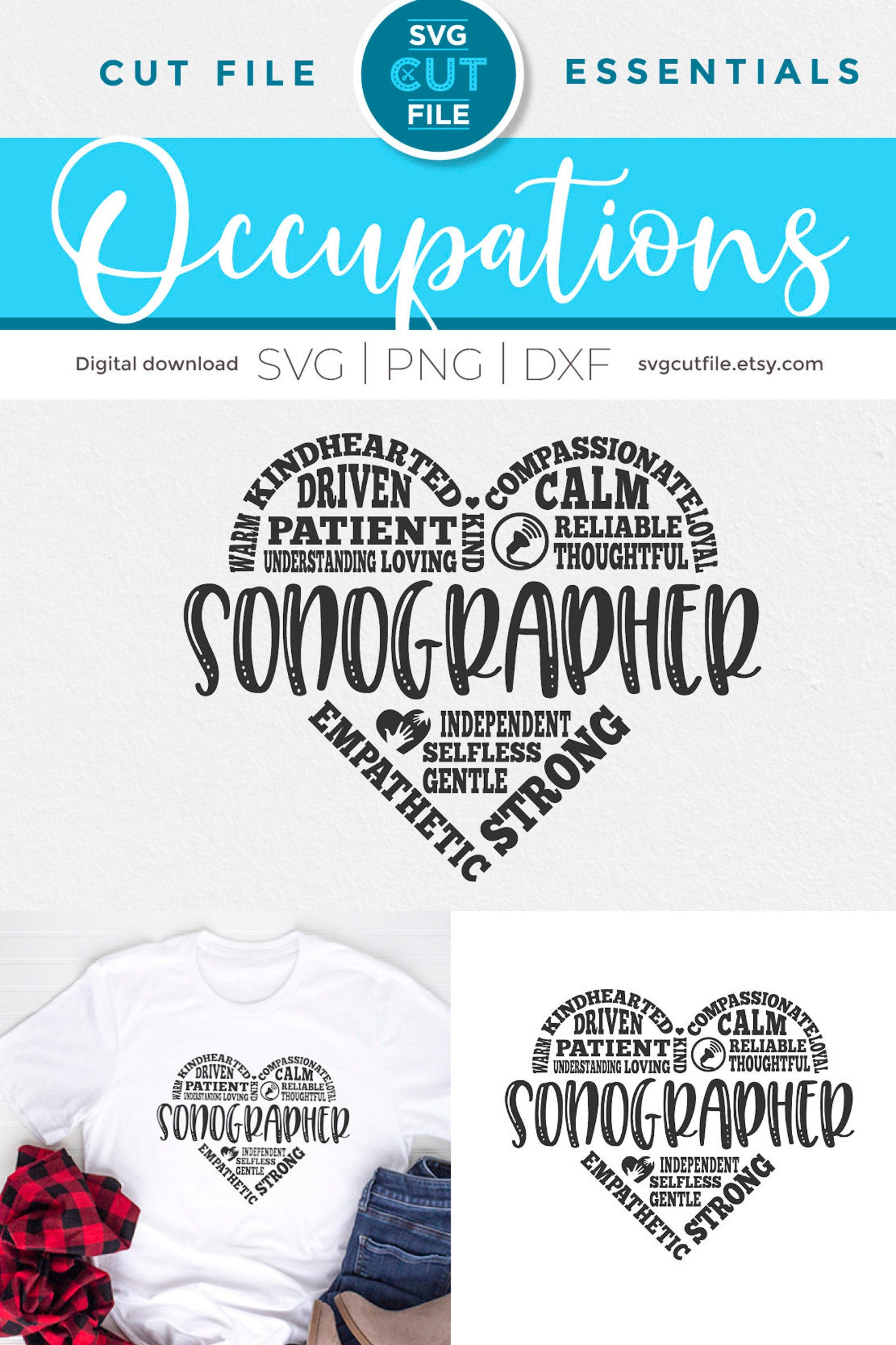 Sonographer Svg Sonography Svg Ultrasound Tech Svg Love - Etsy