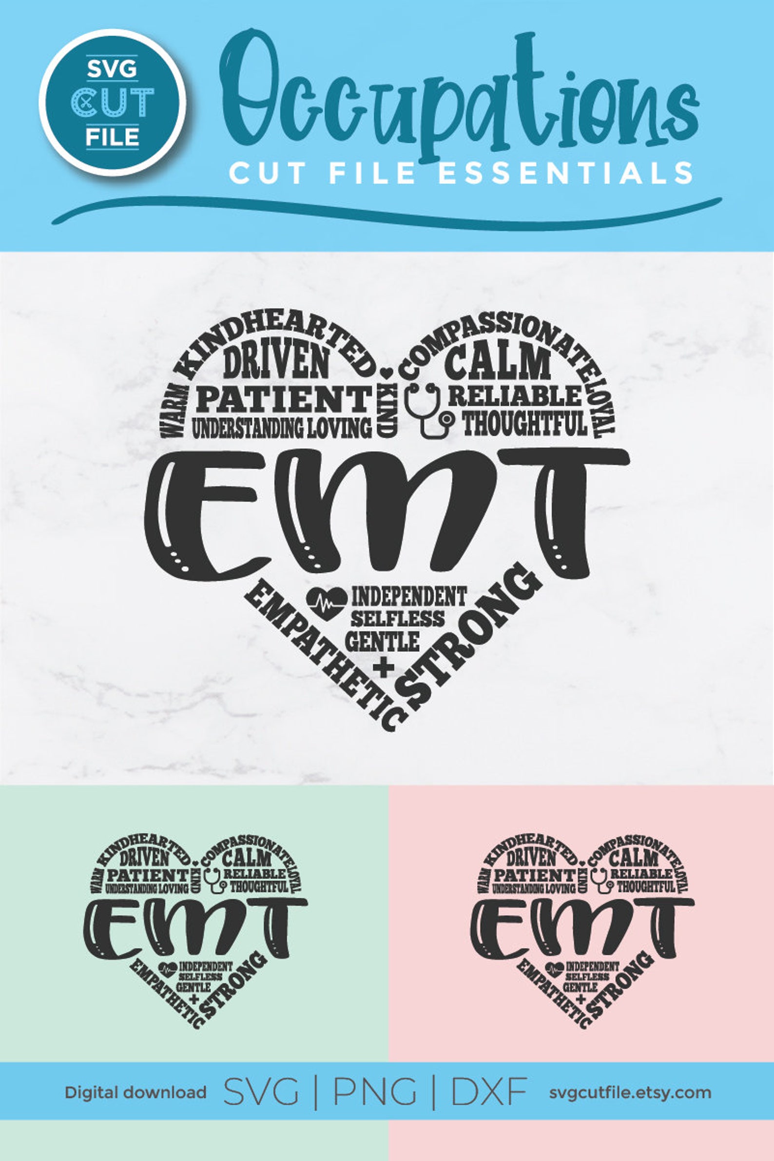 EMT Svg EMS Svg Emergency Medical Tech Svg Medical | Etsy