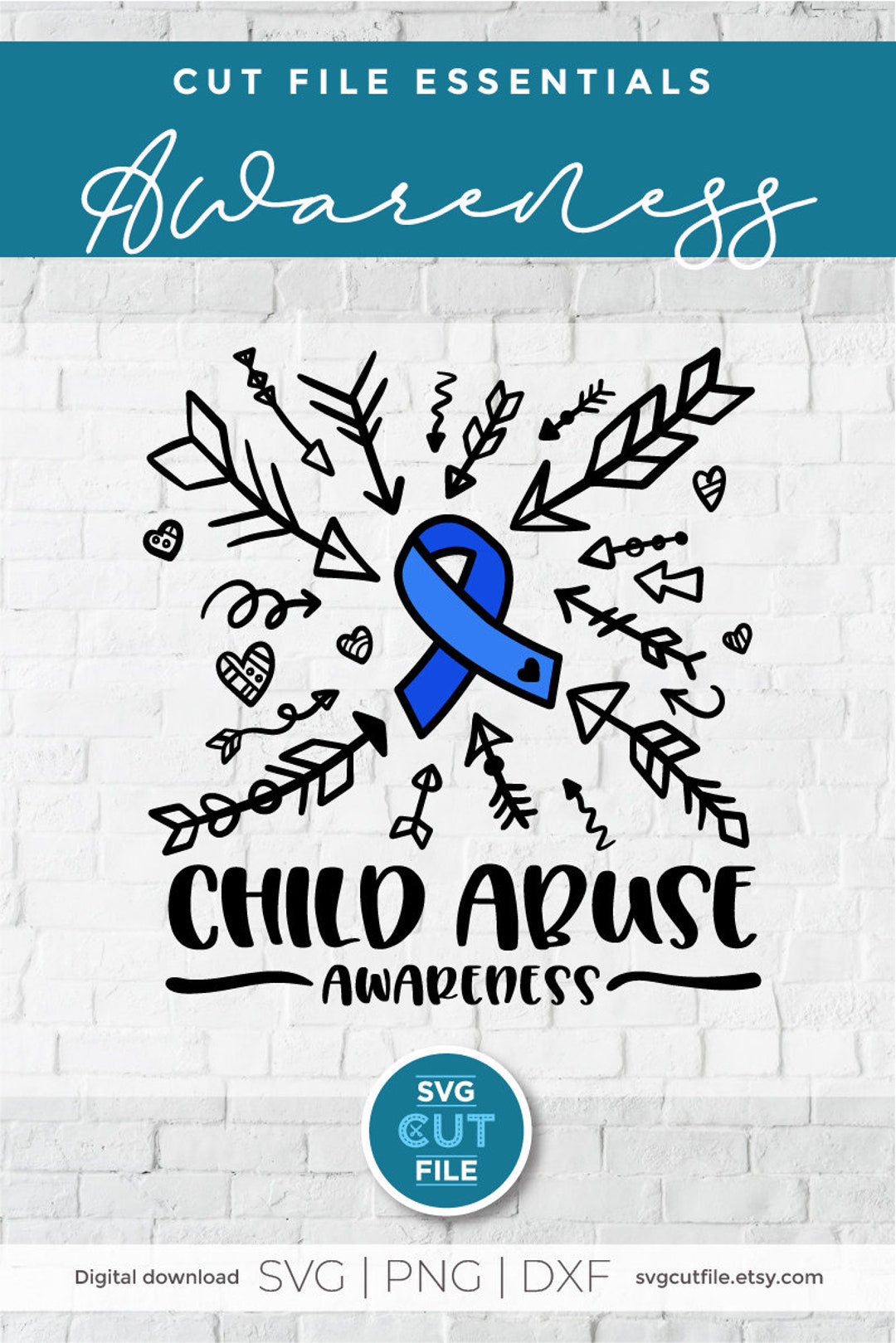 Child Abuse Svg, Child Abuse Awareness Svg, Child Abuse, I Wear Blue ...