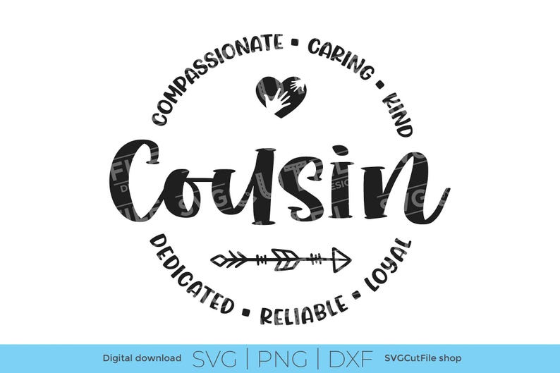 Cousin Svg, Cousins Day Svg, Cousin's Day, Round Circle Svg, for Men or ...