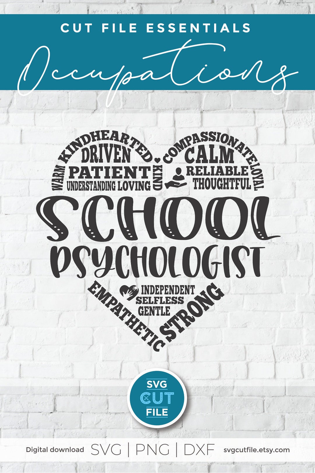 School Psychologist Svg, School Counselor Svg, Psych Svg, School ...