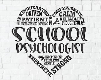 School Psychologist Svg | Etsy
