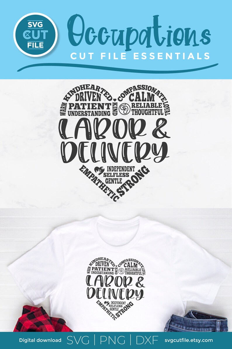 Labor and Delivery Svg Pregnancy Support Childbirth Helper - Etsy