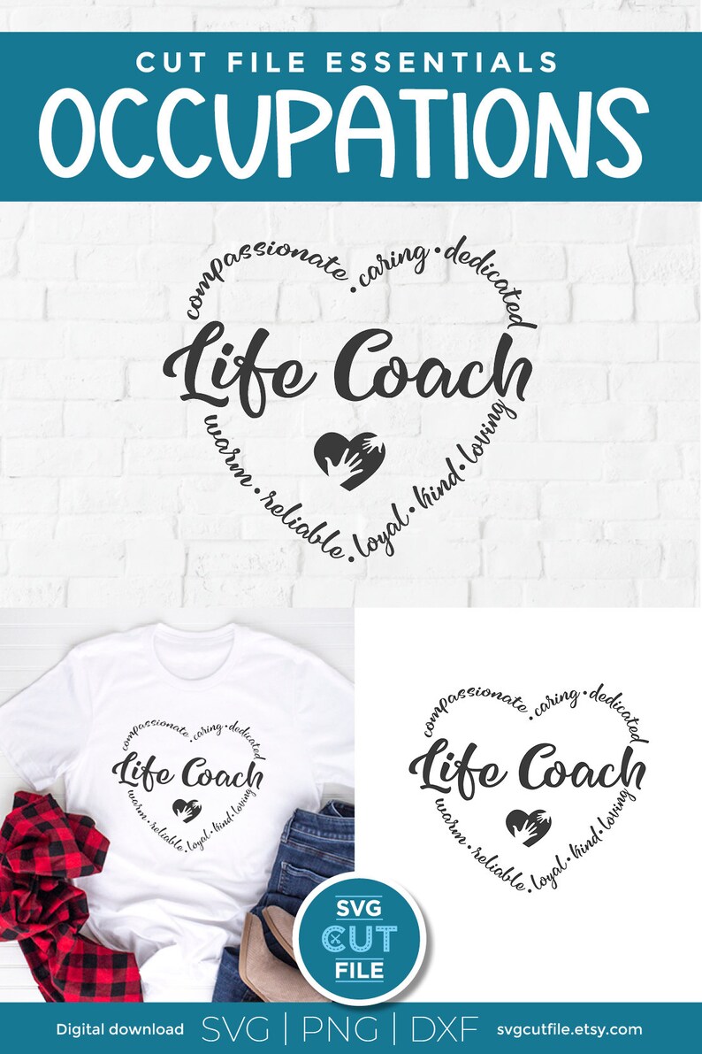 Life Coach Svg Lc Svg Appreciation Boss Life Boss Babe | Etsy