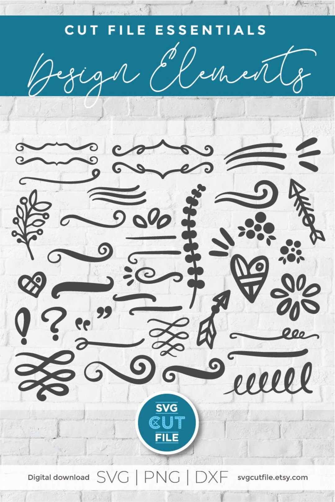 Flourish Svg, Swirl Svg, Doodle Svg, Scroll Svg, Swoosh Svg, Svg ...