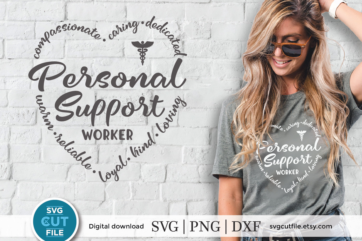 Personal Support Worker Svg Psw Svg Caregiver Svg Home - Etsy Canada