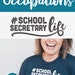 School Secretary Svg, Secretary Svg, Office Assistant, Staff Worker Svg ...