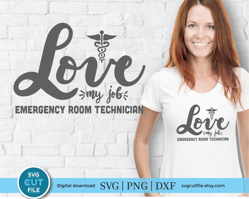ER Tech Svg Emergency Room Technician Emergency Room Tech | Etsy