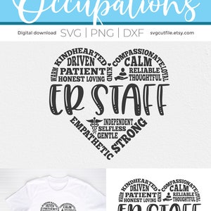 ER Staff Svg, Emergency Department Staff, Emergency Room Staff Svg, Emt ...