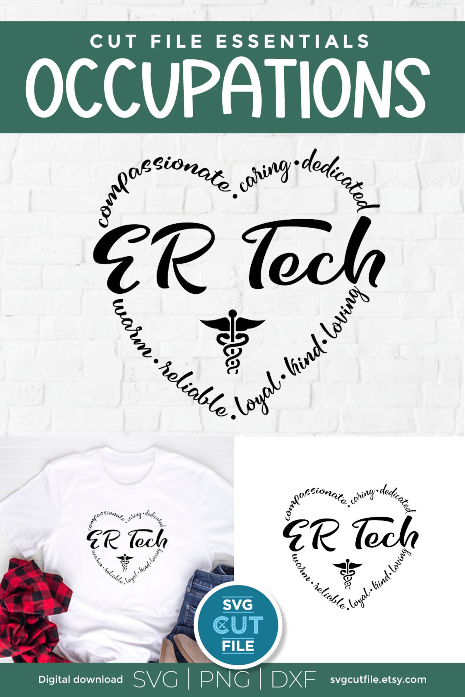 ER Tech Svg, Emergency Room Tech Svg, Emergency Department Tech, ER ...