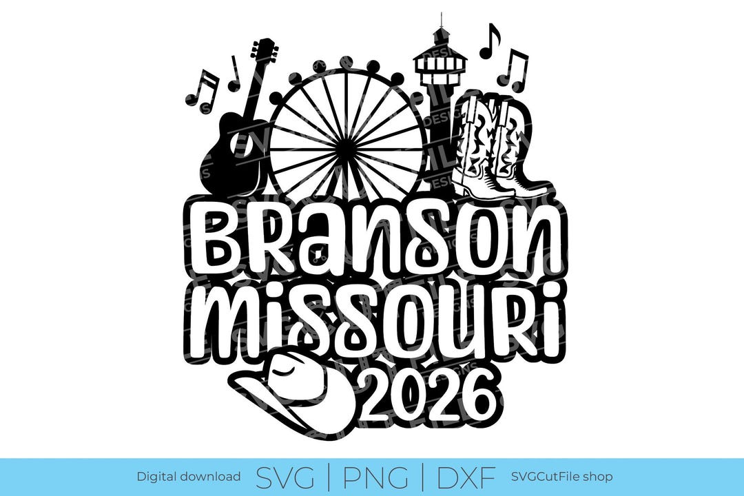 Branson Svg, Branson MO Svg, Crew Svg, Png for Sublimation, Squad ...