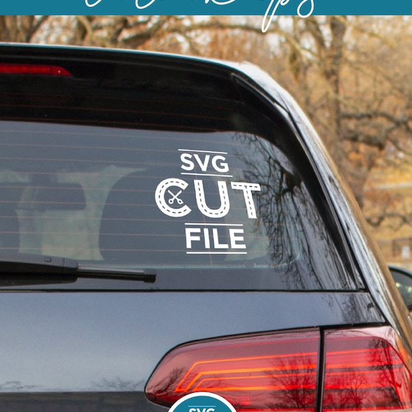 Car Decal Mockup Etsy