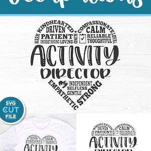 Activity Director Svg, Director Svg, Director Appreciation Svg ...