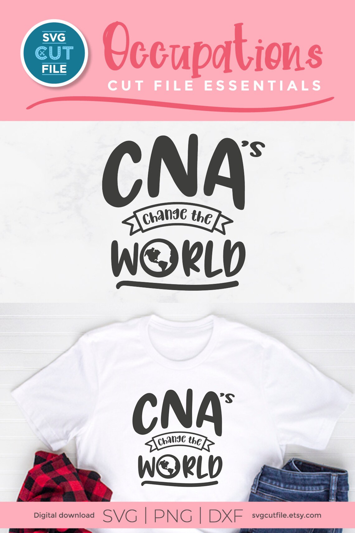 CNA Svg Certified Nursing Assistant Svg Nurse Appreciation - Etsy