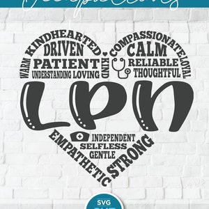 Licensed Practical Nurse Svg, Nurse Appreciation Svg, LPN Svg, Subway ...