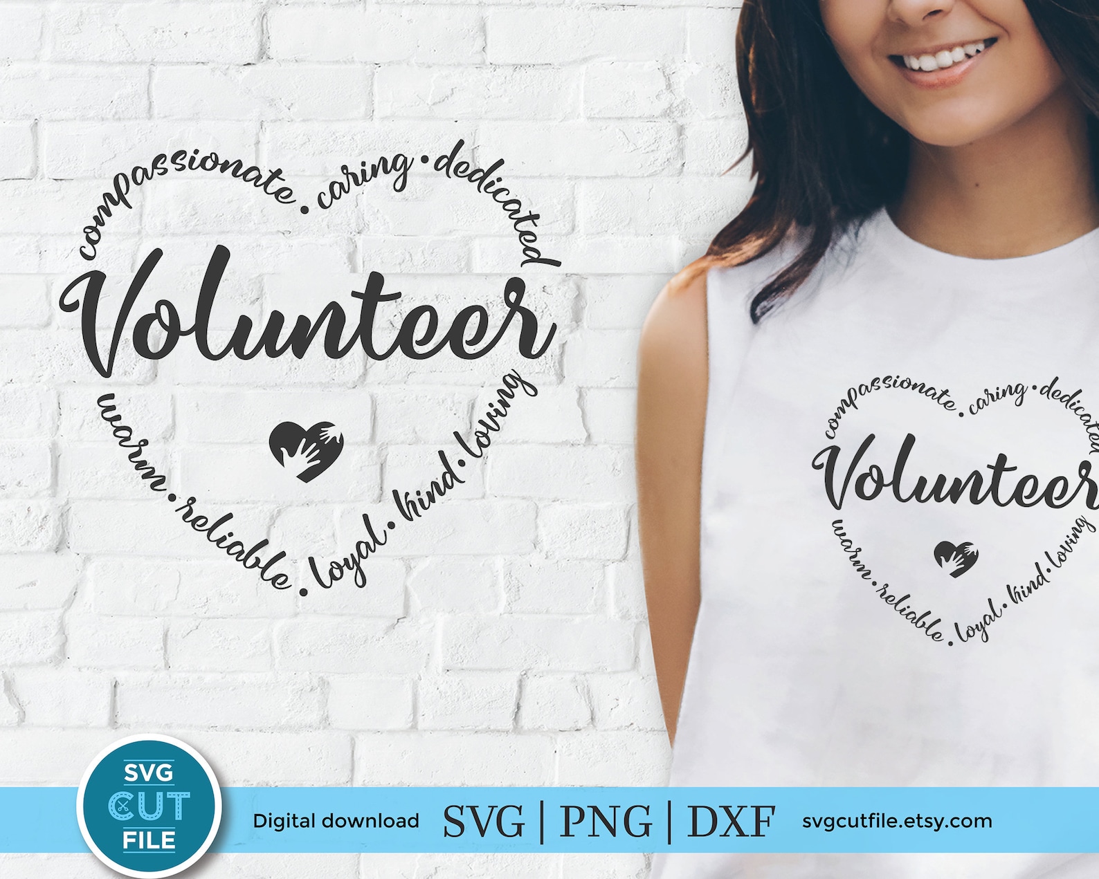 Volunteer Svg Volunteer Work Svg Healthcare Volunteer | Etsy