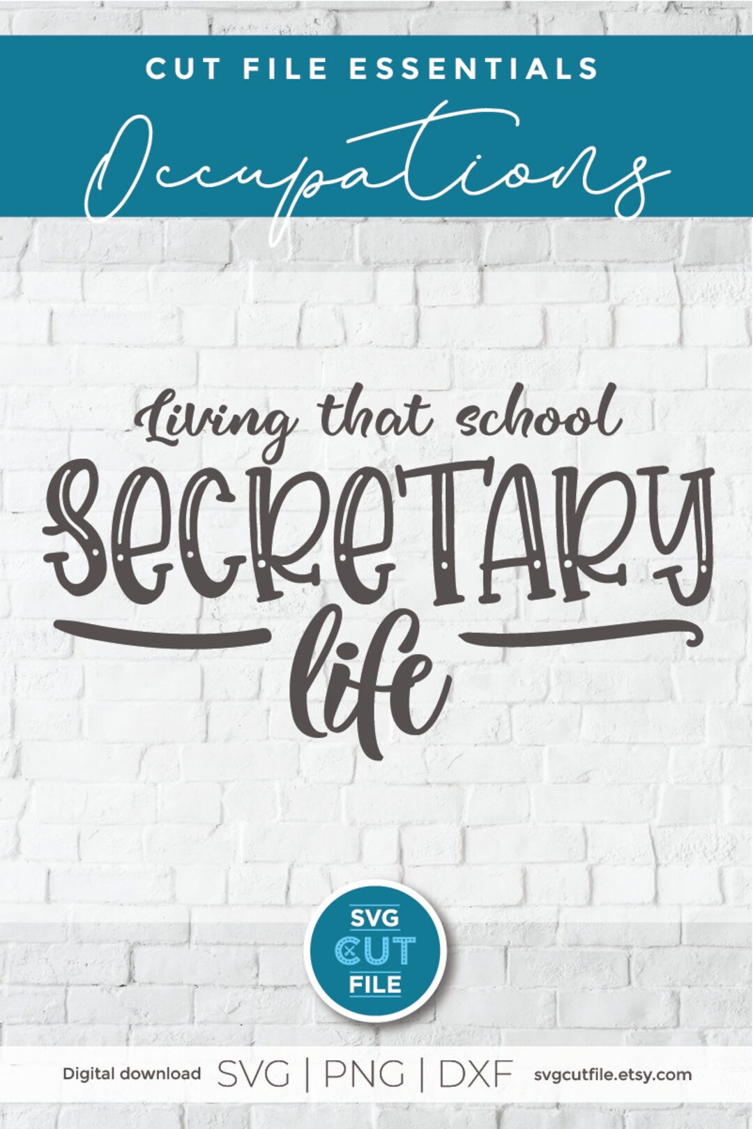 School Secretary Svg, Secretary Svg, Office Assistant, Staff Worker Svg ...