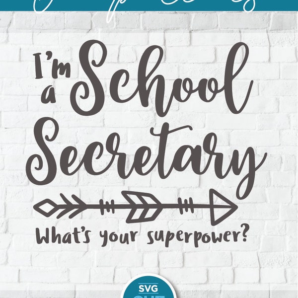 Super Secretary Svg - Etsy