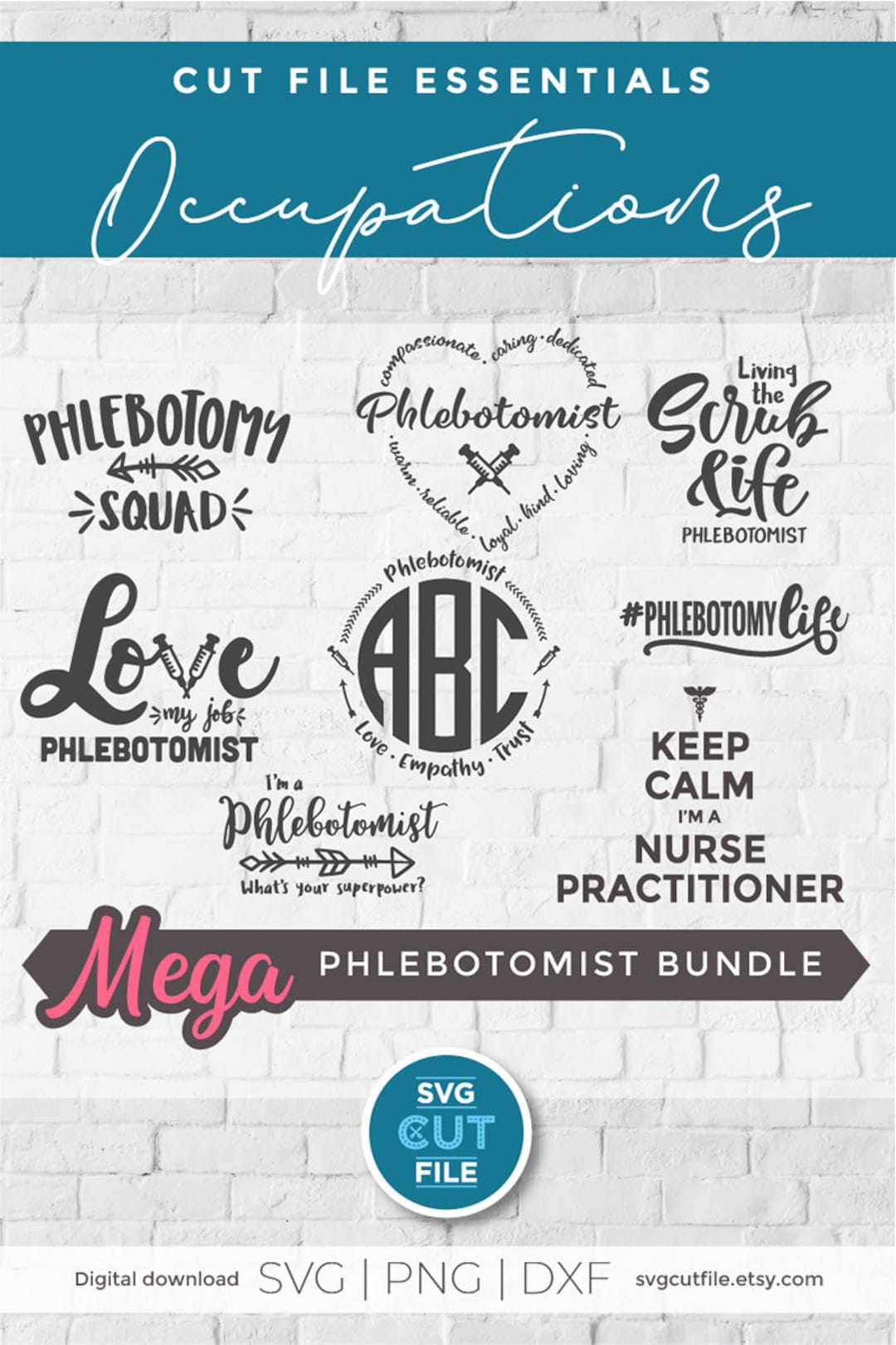 Phlebotomist Svg, Phlebotomy Svg, Bloodwork Svg, Blood Work Svg ...