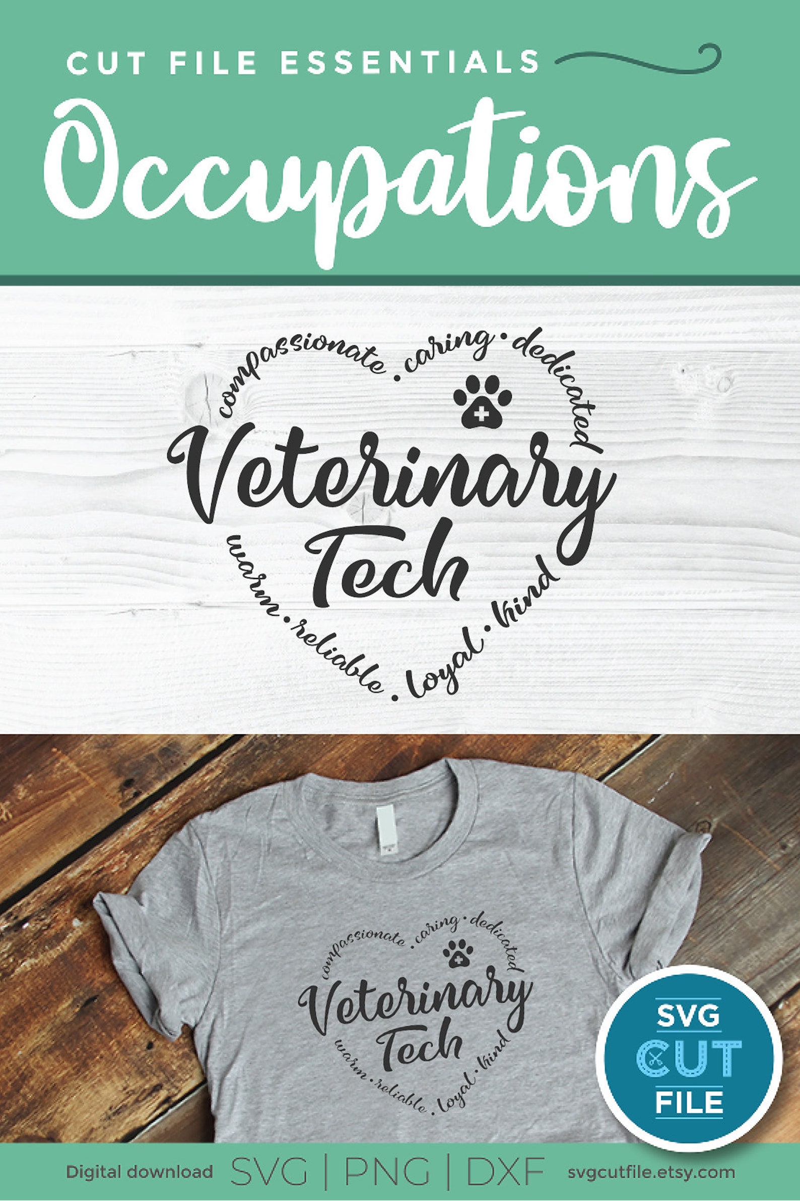 Vet Tech Svg, Veterinary Technician Svg, Veterinary Tech Svg, Small ...