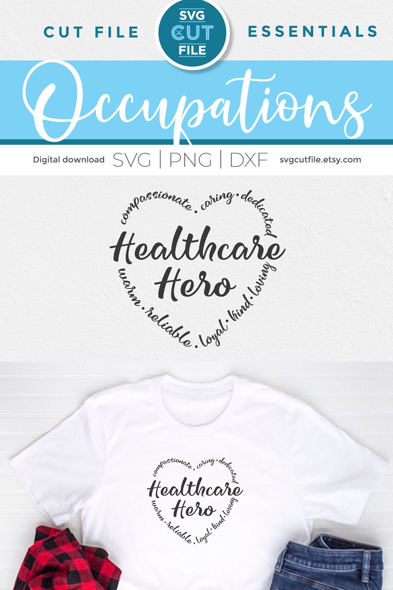 Healthcare Worker Svg, Health Care Worker Svg, Essential, Healthcare ...