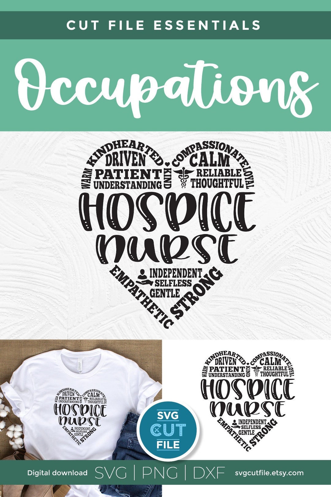 Hospice Svg, Hospice Nurse Svg, Nurse Caregiver Svg, Care Giver ...
