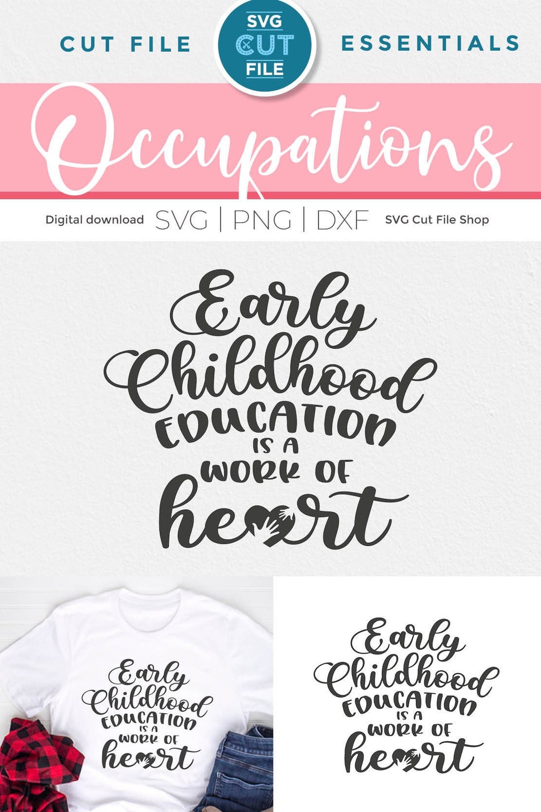 Early Childhood Educator Svg, Early Childhood Education, Prek Teacher ...