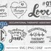 Occupational Therapy Assistant Svg Ota Svg Occupational - Etsy